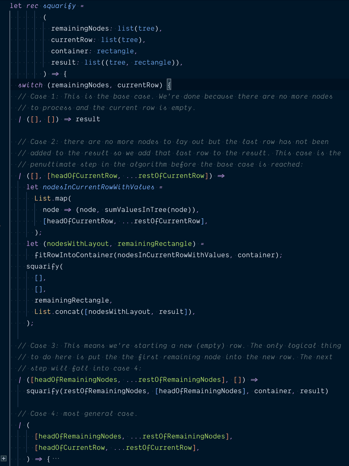 Exploring the squarified tree map algorithm with ReasonML (part 2) | huy.dev
