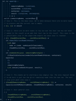 Exploring the squarified tree map algorithm with ReasonML (part 2 ...