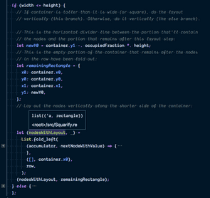 Exploring the squarified tree map algorithm with ReasonML (part 2) | huy.dev